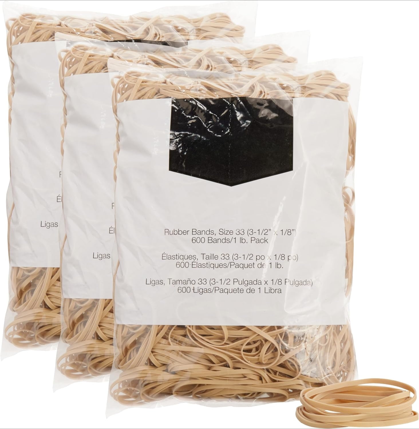Rubber bands in various sizes and colors, 0.5 lbs. - Walmart.com