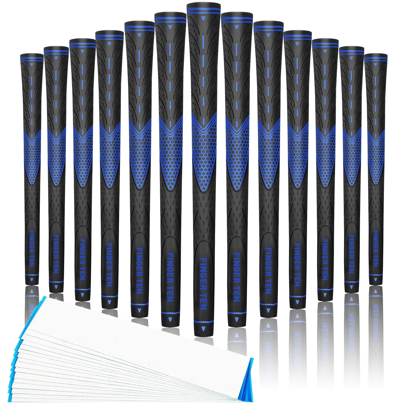 Rubber golf grip set, choose all repair tools, anti slip and shock ...