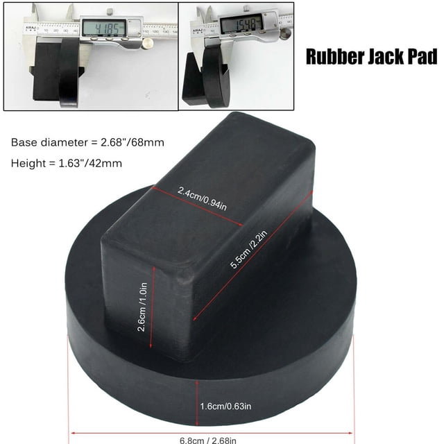 Rubber ing Pad Lift Adaptor FOR Mercedes A B C M R S Class GLS for GLC ...