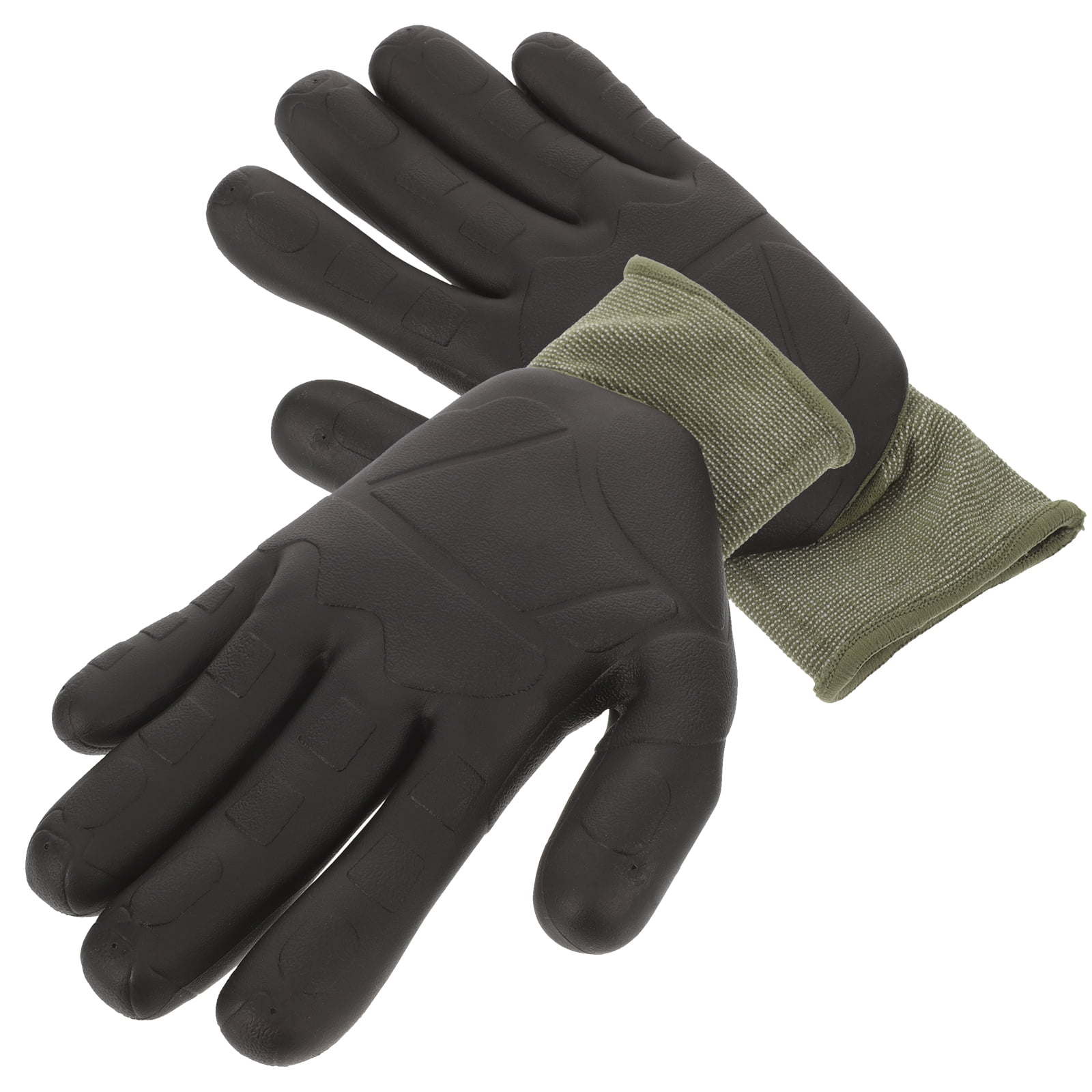 Rubber-injected Gloves Protective Working Outdoor Industrial Men's Mens ...
