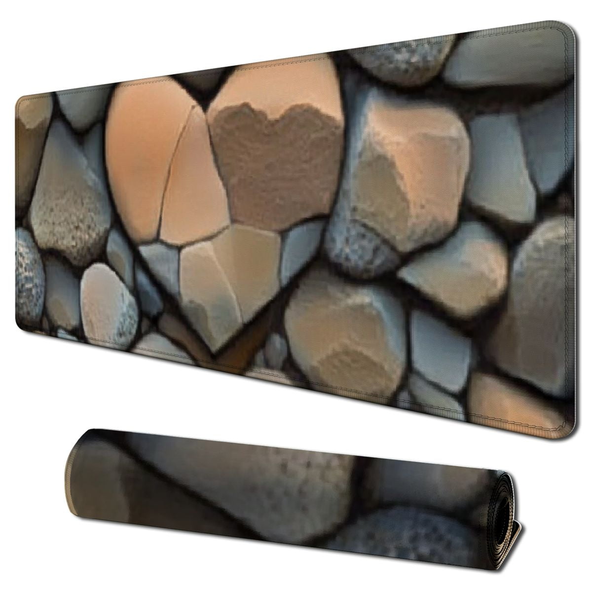 Rubber mouse pad Rubber Suitable for office, gaming and study use ...
