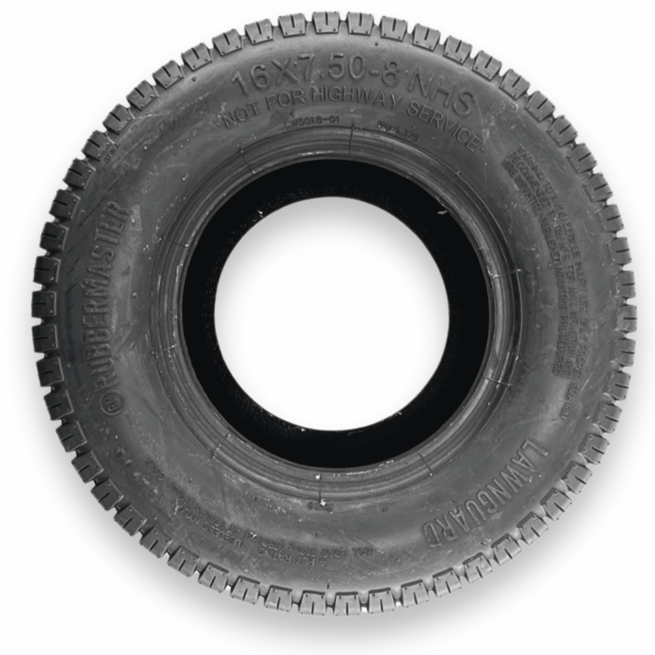 RubberMaster 16x7.50-8 LawnGuard 4 Ply Tubeless - Walmart.com