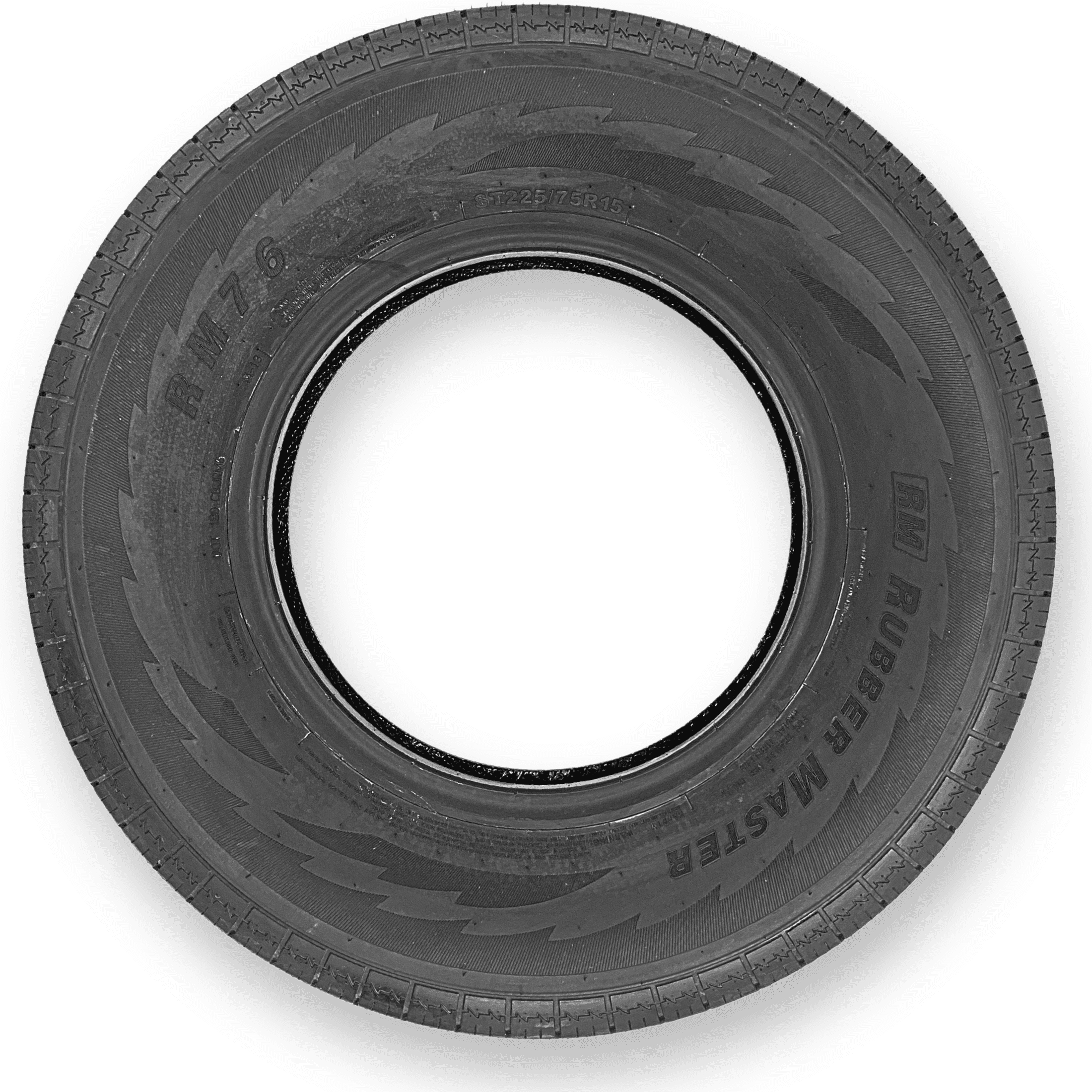 RubberMaster RM76 225/75R15 D 8 Ply ST All-Season Highway Performance ...