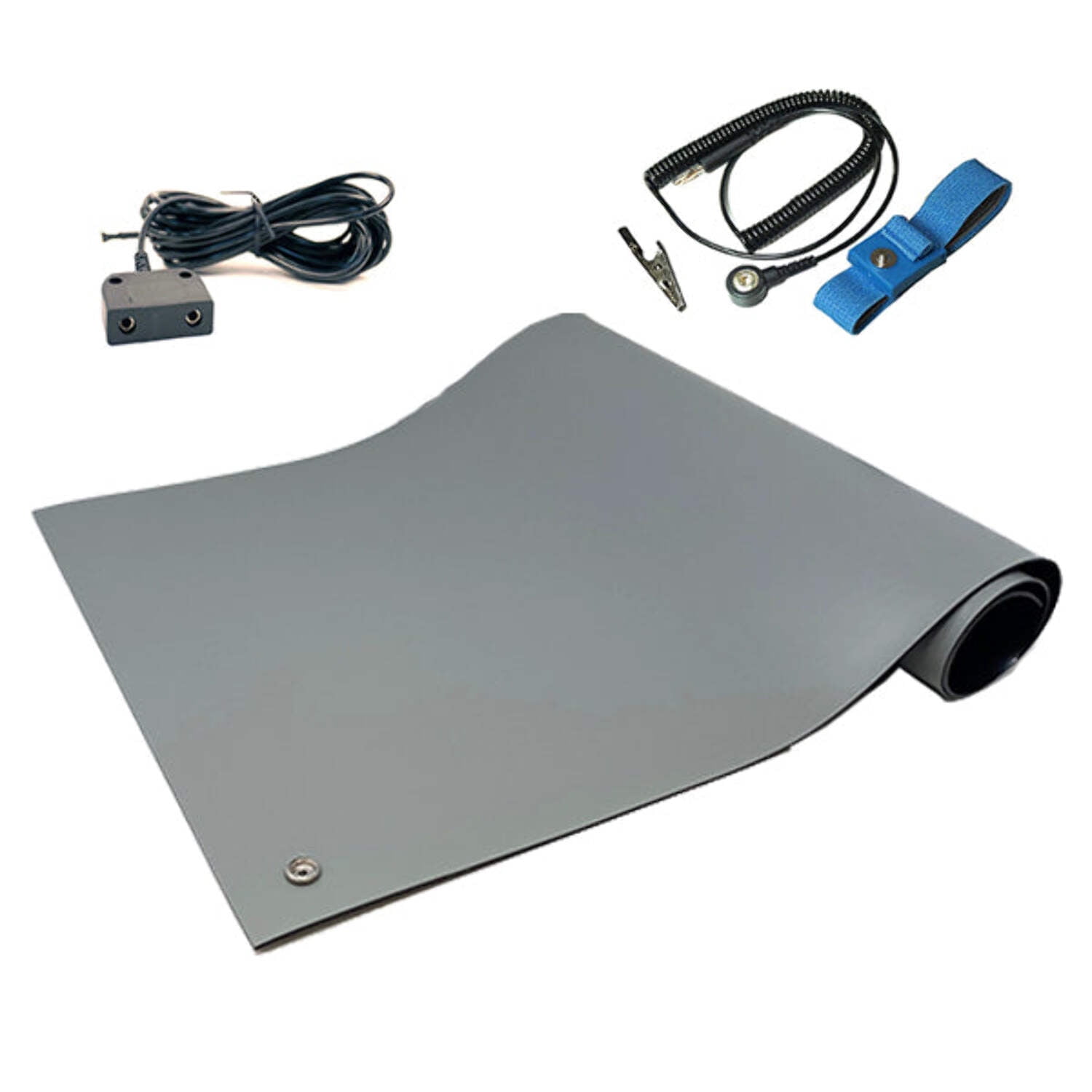 RubberSTAT D8 Anti-Static ESD Rubber Table Mat - Cut Mats - Walmart.com