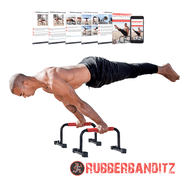 Push Up Bars Strength Training - Workout Stands With Ergonomic Push-up ...