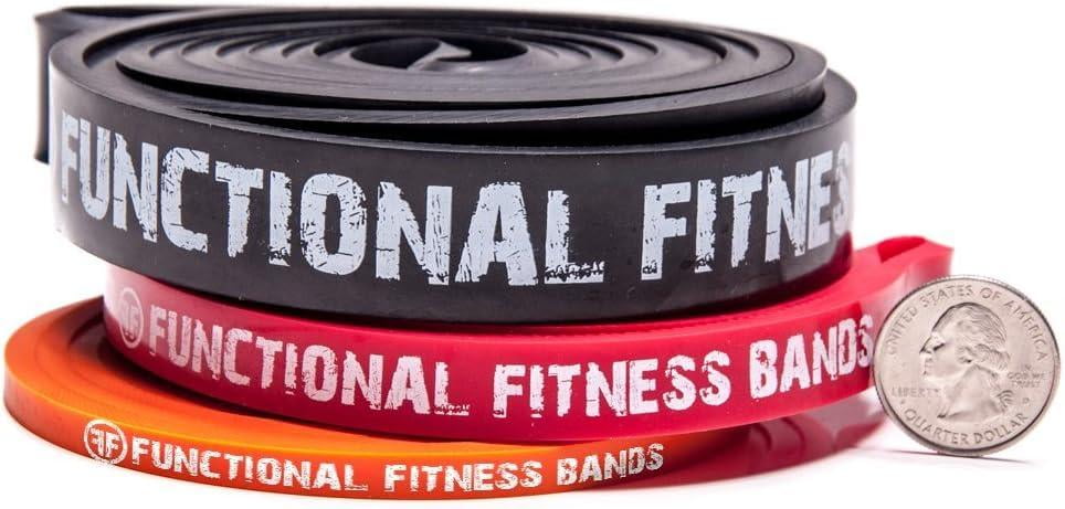Rubberbanditz Pull Up Assist Bands Set of 3 by Functional Fitness ...