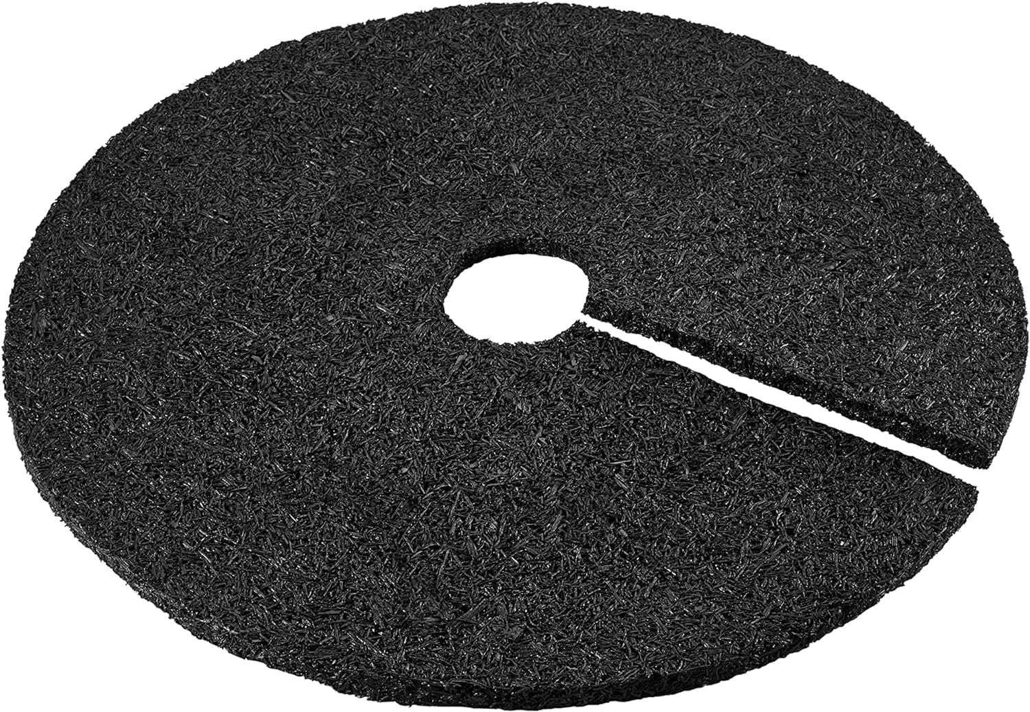 Rubberific 24" Rubber Mulch Tree Ring - 3 Pack (Black) - Walmart.com