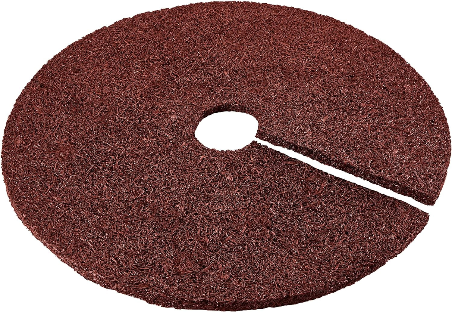 Rubberific 24" Rubber Mulch Tree Ring - 3 Pack (Red) - Walmart.com