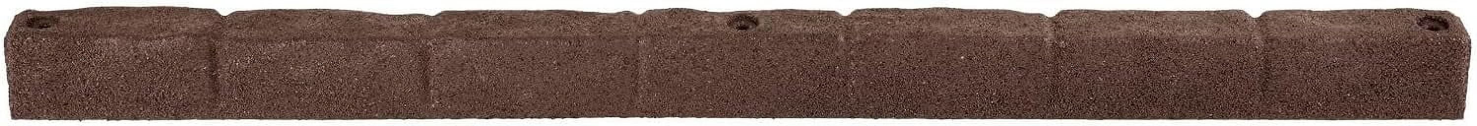 Rubberific 4' Rubber Cobblestone Flexible No Dig Landscape Mulch Border ...