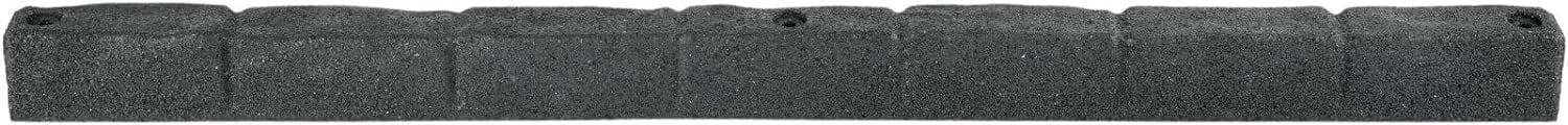 Rubberific 4' Rubber Cobblestone Flexible No Dig Landscape Mulch Border ...