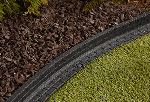 Rubberific Flexible Rubber L Shape Landscape Brick Face Edging Border ...