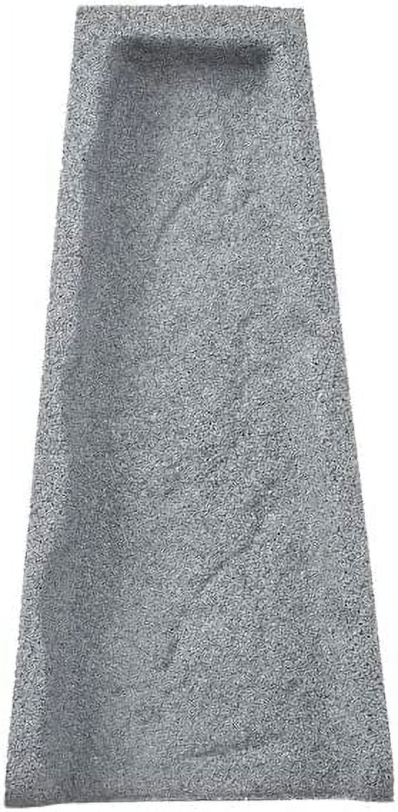 Rubberific Premium Rubber Downspout Splash Block, Rain Guard, Stone ...