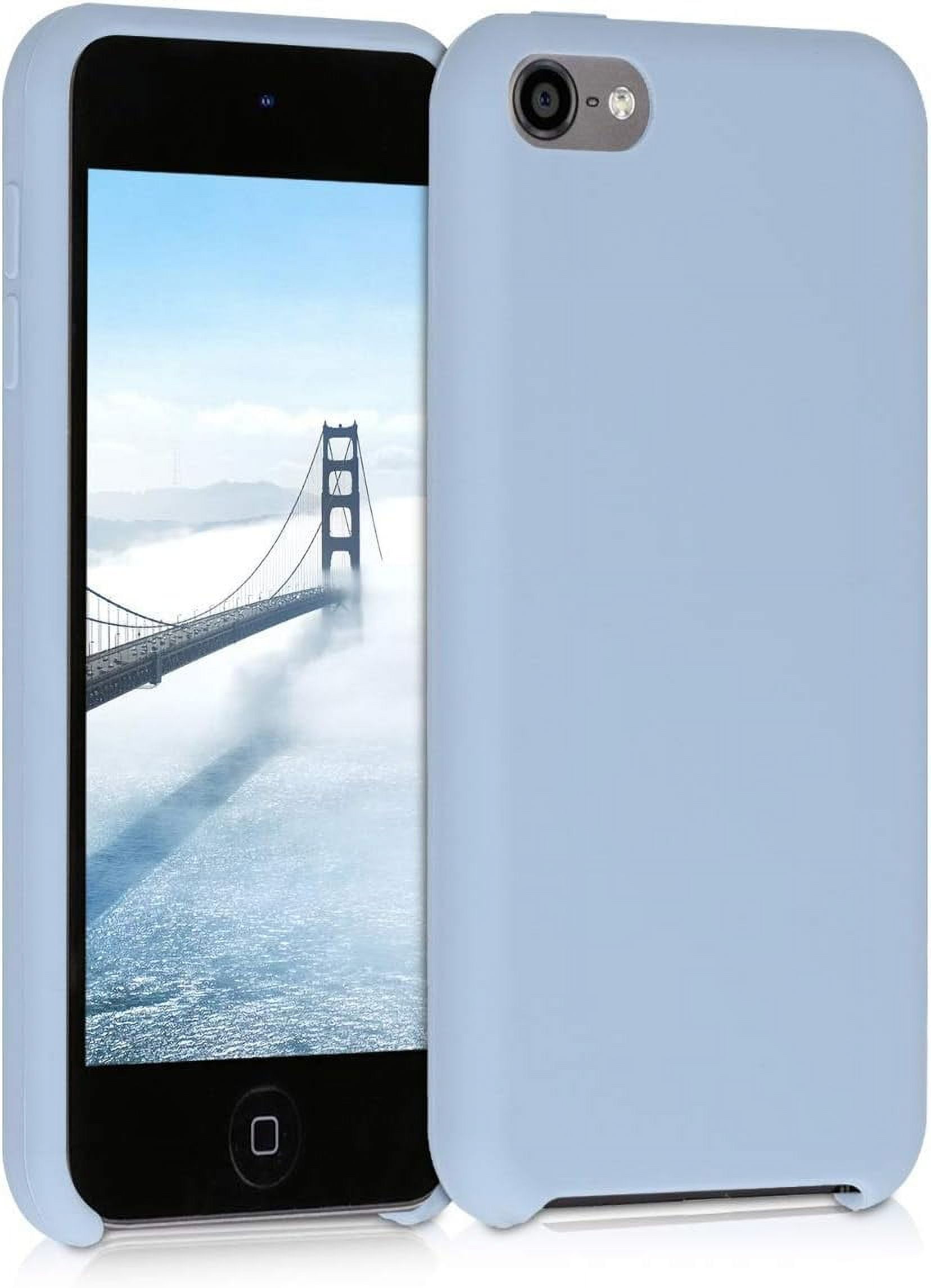 Kwmobile Rubberized TPU Case for Apple iPod Touch 6G 7G, Light Blue ...