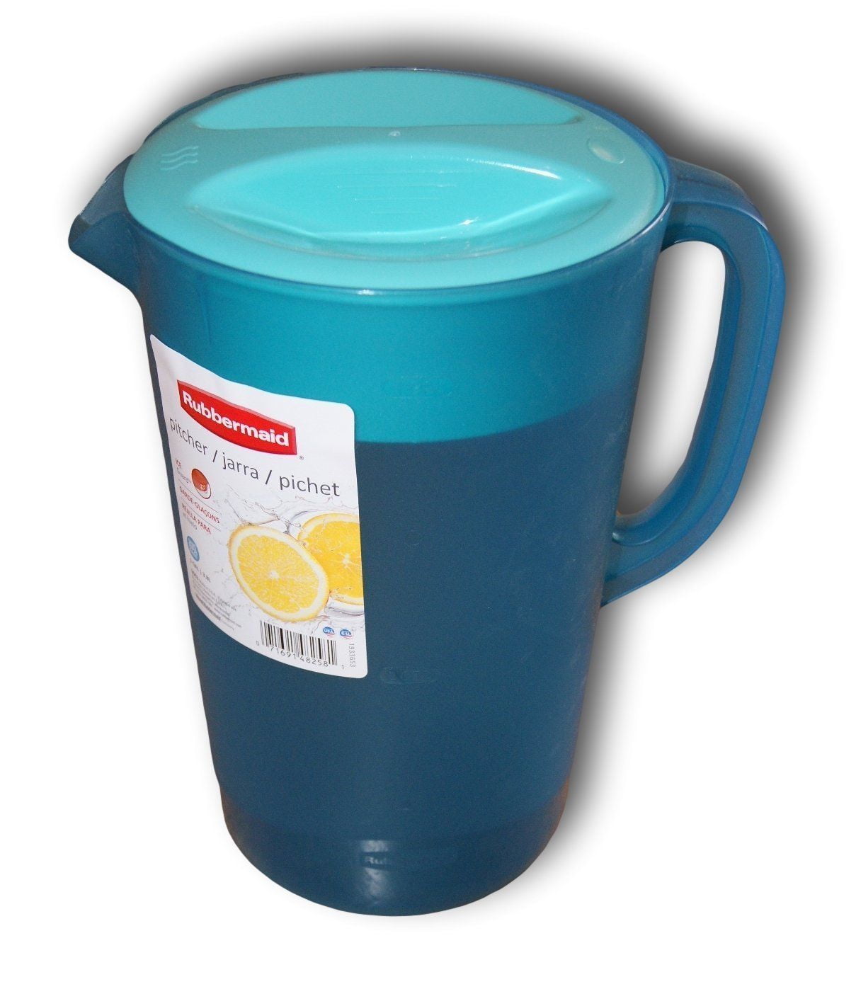 Rubbermaid, Pitcher, 1 Gallon Pitcher, Blue, 1 gal, convenient for ...