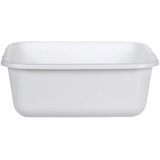 Rubbermaid 11.4 qt White Plastic Dishpan - 12.55 in. W X 14.45 in. L ...