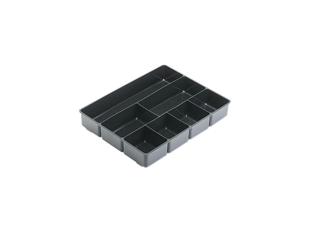 Rubbermaid 11906ROS Extra Deep Desk Drawer Director Tray, Plastic ...
