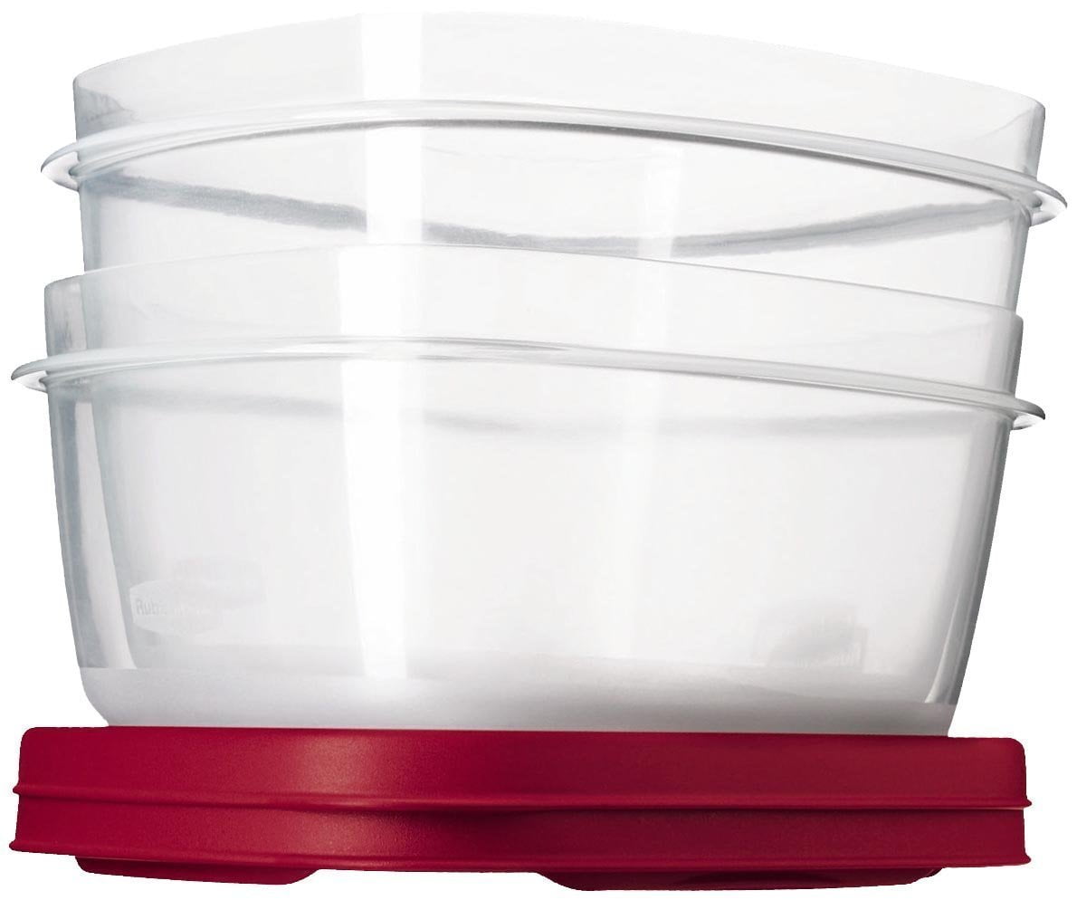 Rubbermaid 14-Cup Food Storage Containers, Easy Find Lid, Value Pack of ...