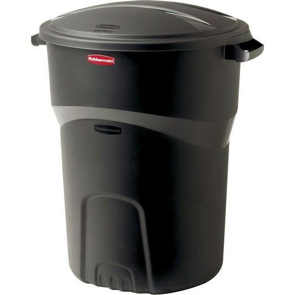 Rubbermaid 1793963 Non-Wheeled Refuse Container, 32 gal 26 in L x 28-1/ ...