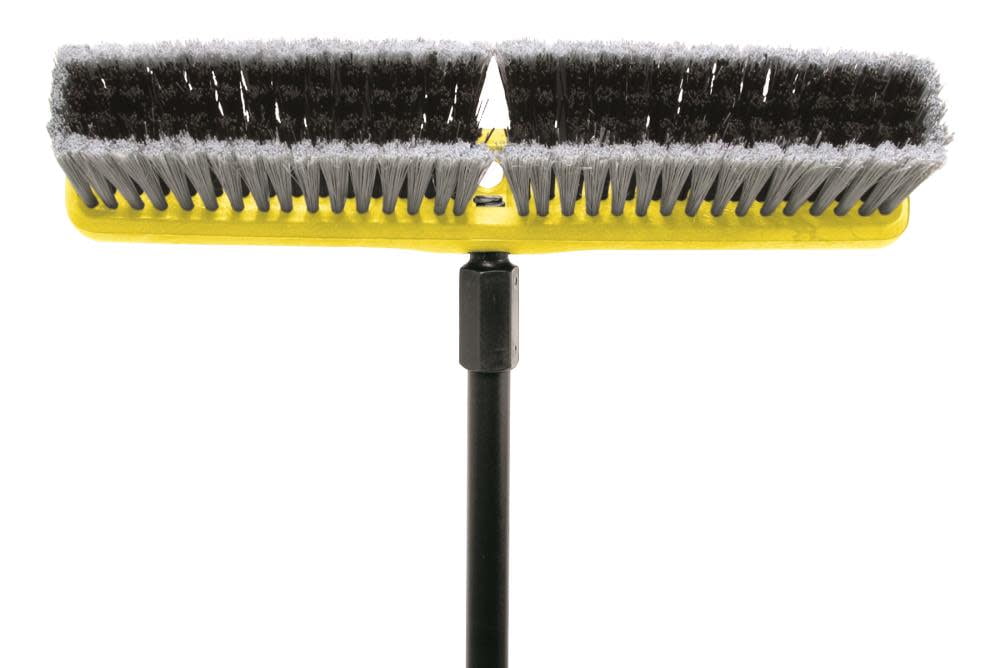 Rubbermaid 18 In. Medium Floor Sweep Plastic Foam Block Multi-Surface ...