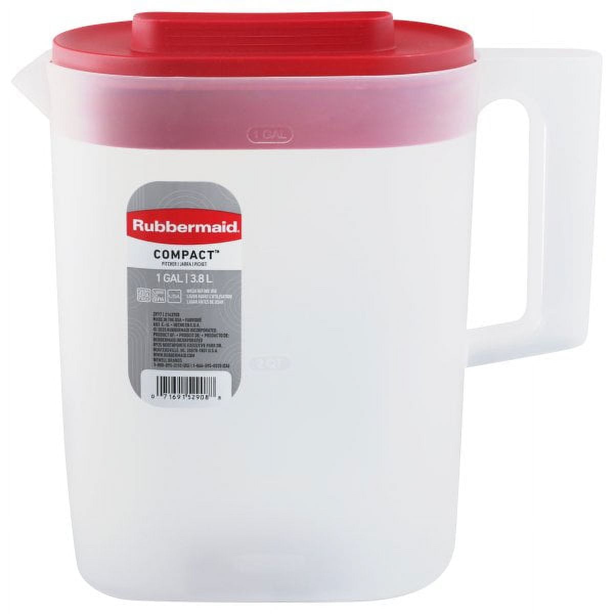 Rubbermaid 1g Compact Pitcher - Walmart.com