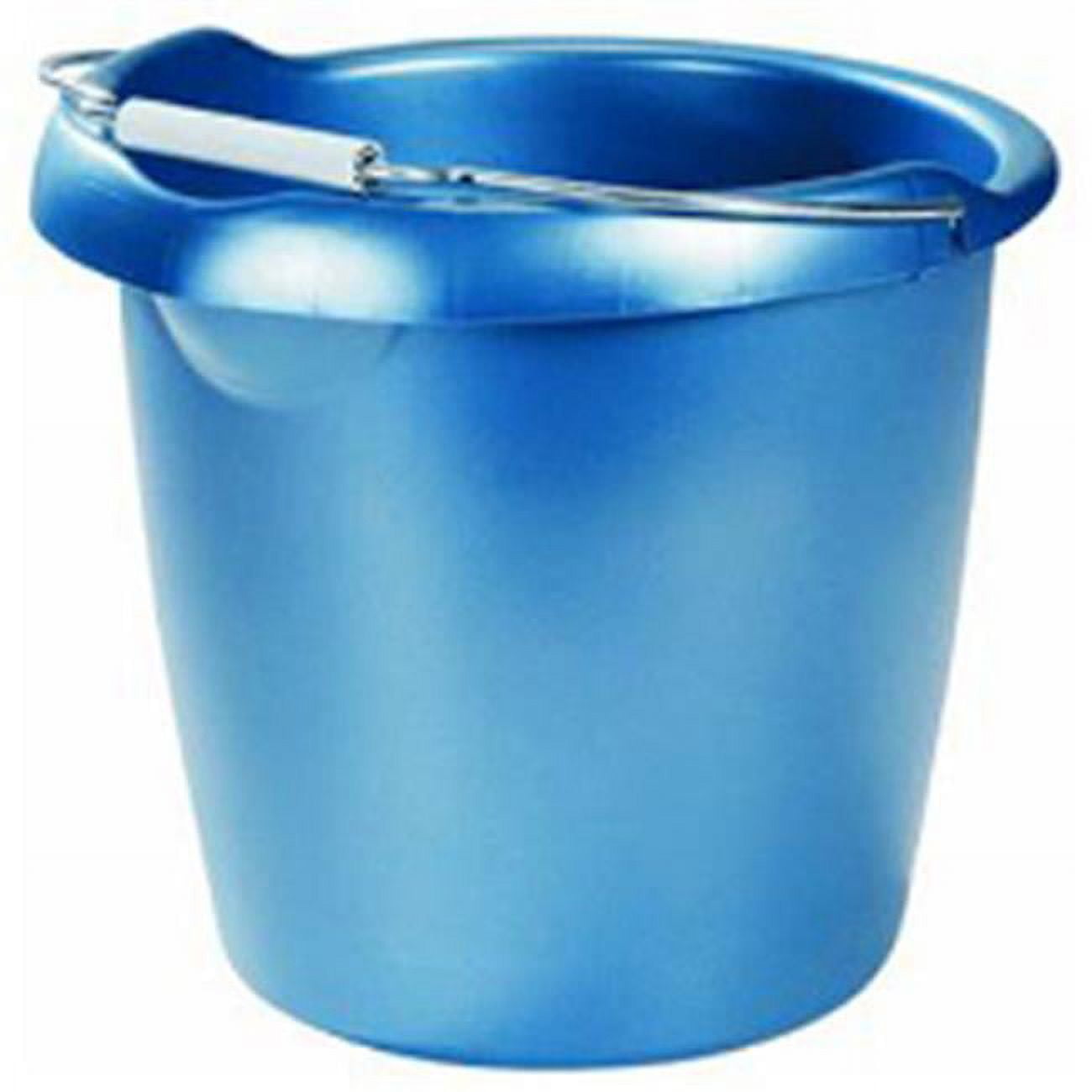Rubbermaid 296900ROYBL 15 qt. Bucket Blue - Walmart.com