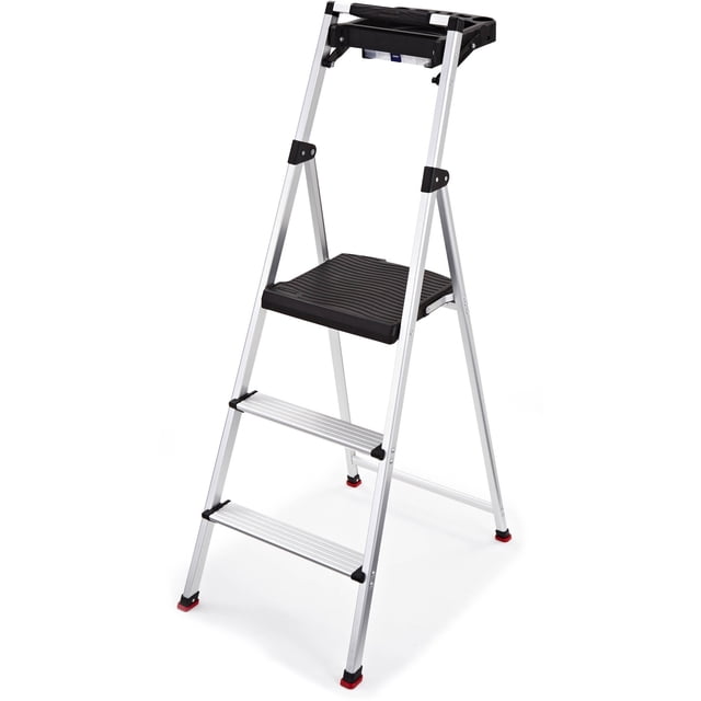Expressive Design Group 205042 3 Step Lightweight Aluminum Step Stool ...
