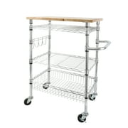 Folding Kitchen Carts Wheels