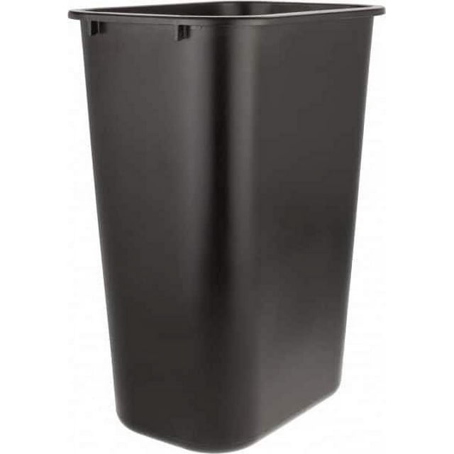 Rubbermaid 41 Qt Lidless Garbage Can, Black - Walmart.com