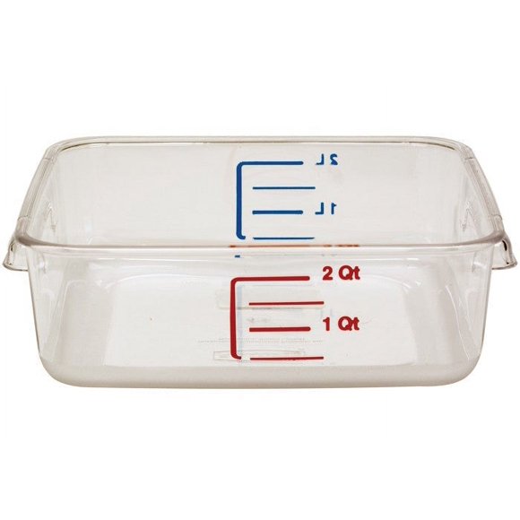 2 Quart Plastic Container