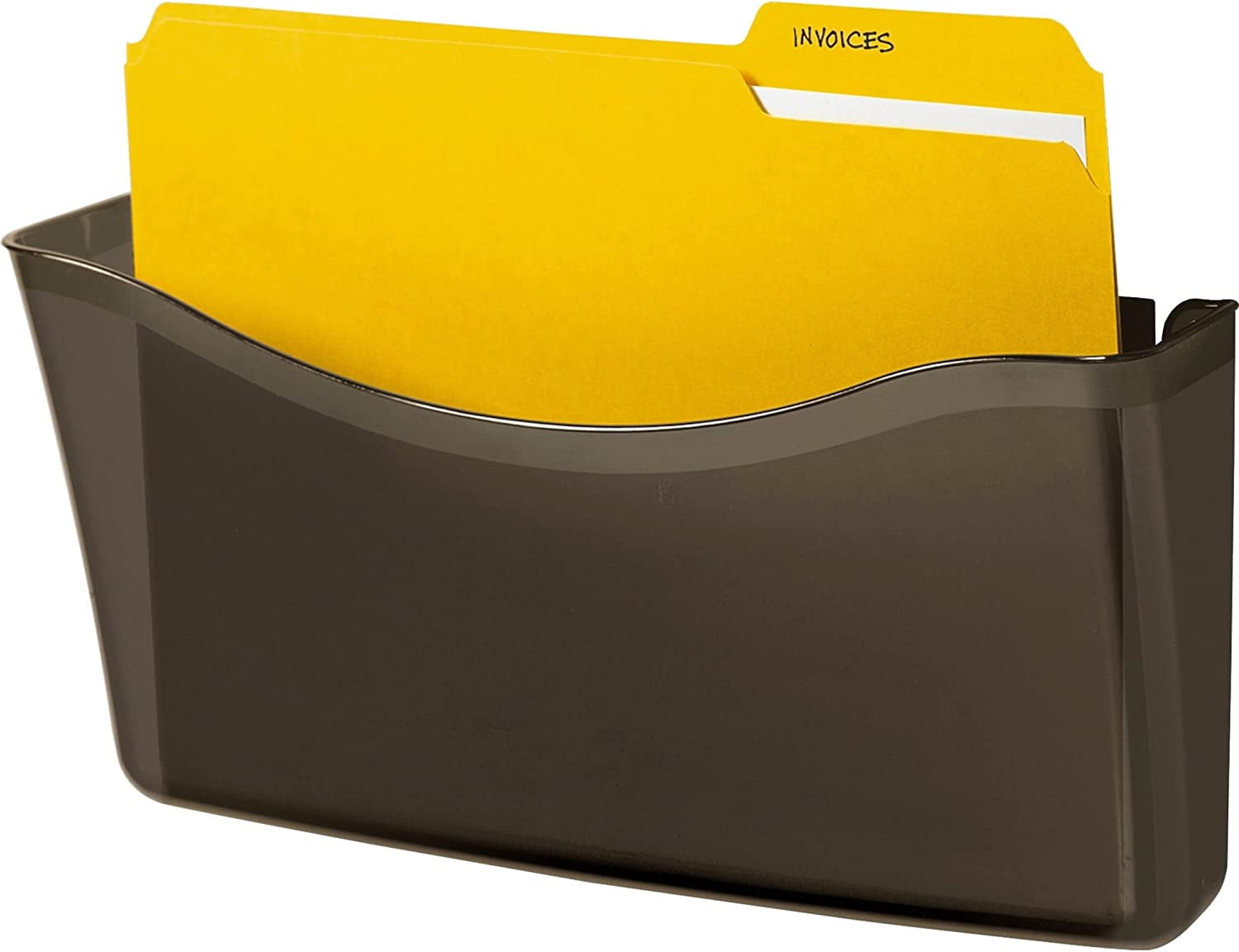 Rubbermaid 65988 Unbreakable Magnetic Wall File, Letter/A4 Size, Smoke ...