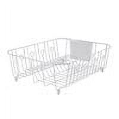 Rubbermaid Large AntiMicrobial Dish Drainer Rack for Kitchen Sink ...