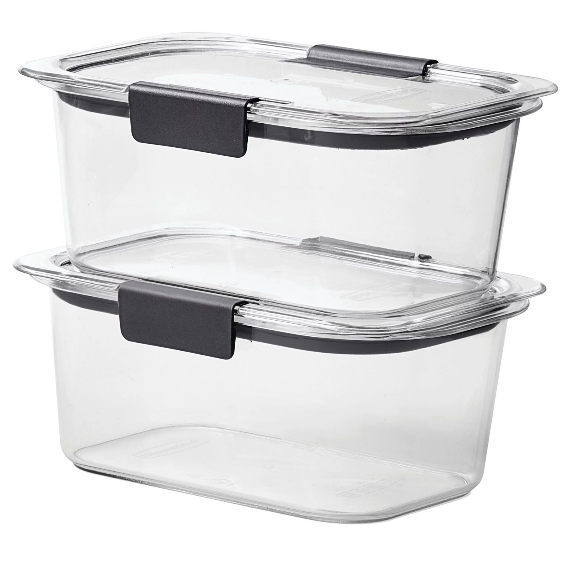 Rubbermaid Brilliance 4.7 Cup Medium Stain-Proof Food Storage Container ...