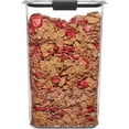 Rubbermaid Brilliance Pantry Storage Container, 19.9 Cup, Dishwasher ...