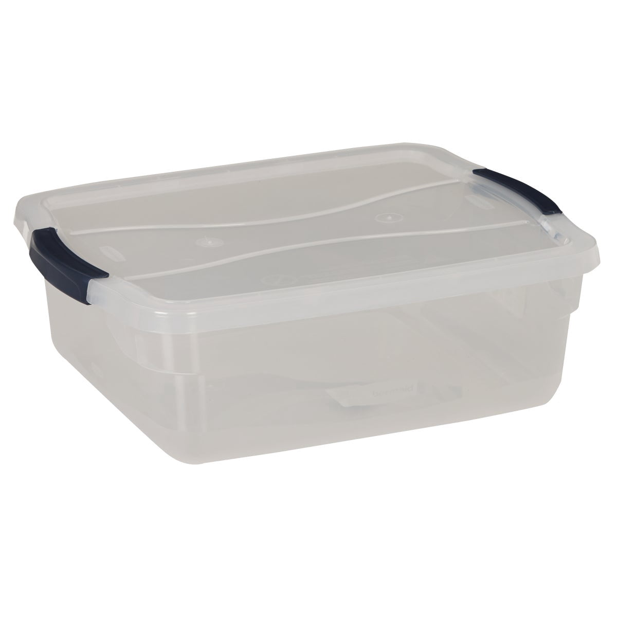 Rubbermaid Cleverstore Clear Storage Containers, 16 Qt Pack of 6 ...