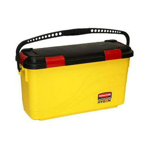 Rubbermaid Commercial 1 gal Rectangular Charging Bucket, 12 13/64 in H ...