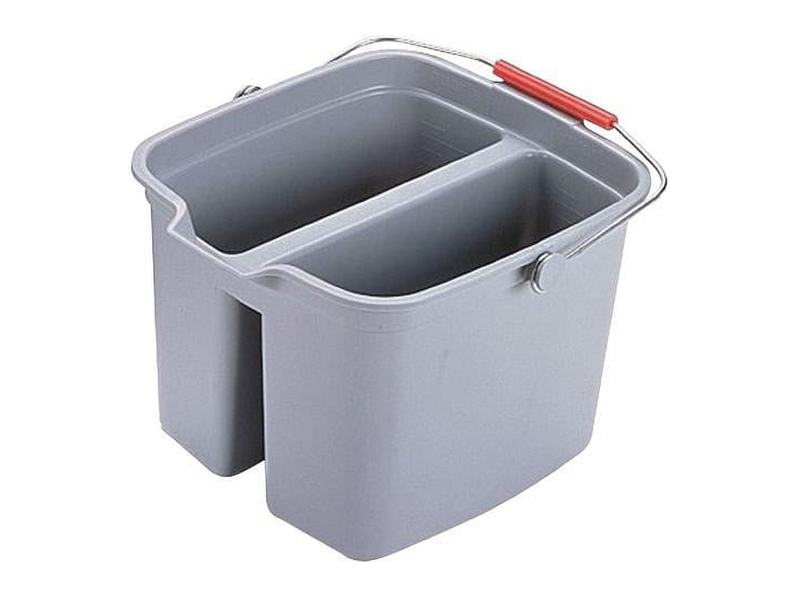 Rubbermaid Commercial 261700GYCT Double Pail - 17 Quart - Sturdy Handle ...