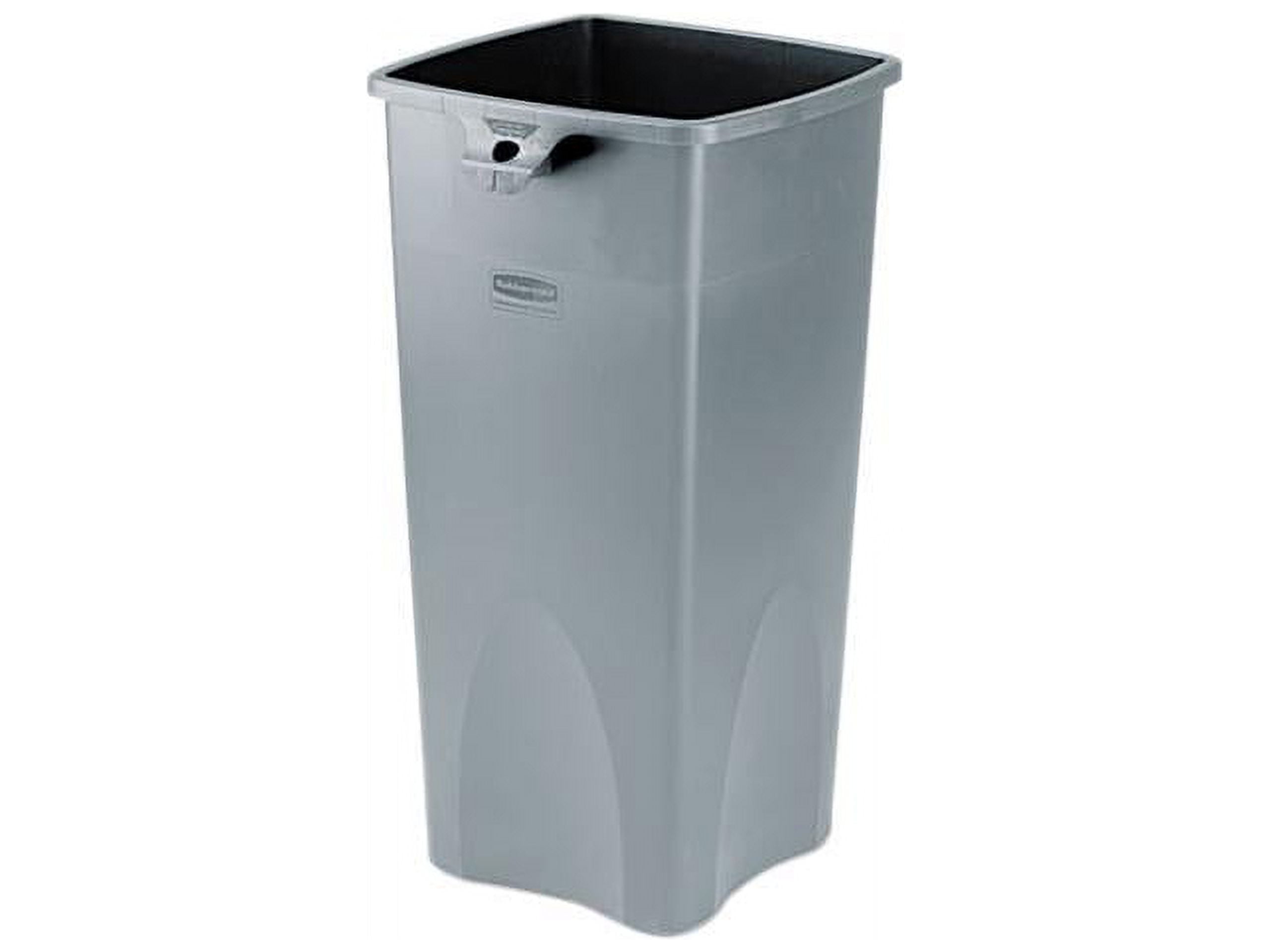 Rubbermaid Commercial 356988GY Untouchable Square Container, 23 Gallon ...