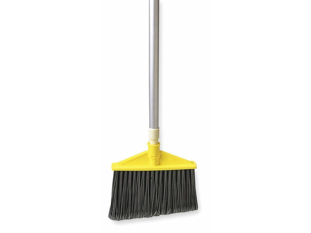 Rubbermaid Commercial 6385-GRA Brute Angled Large Brooms, Poly Bristles ...