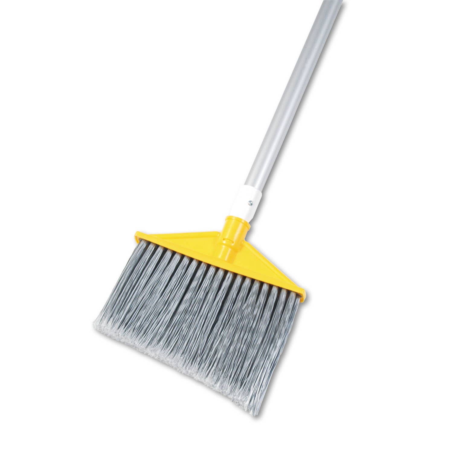 Rubbermaid Commercial 6385-GRA Brute Angled Large Brooms, Poly Bristles ...