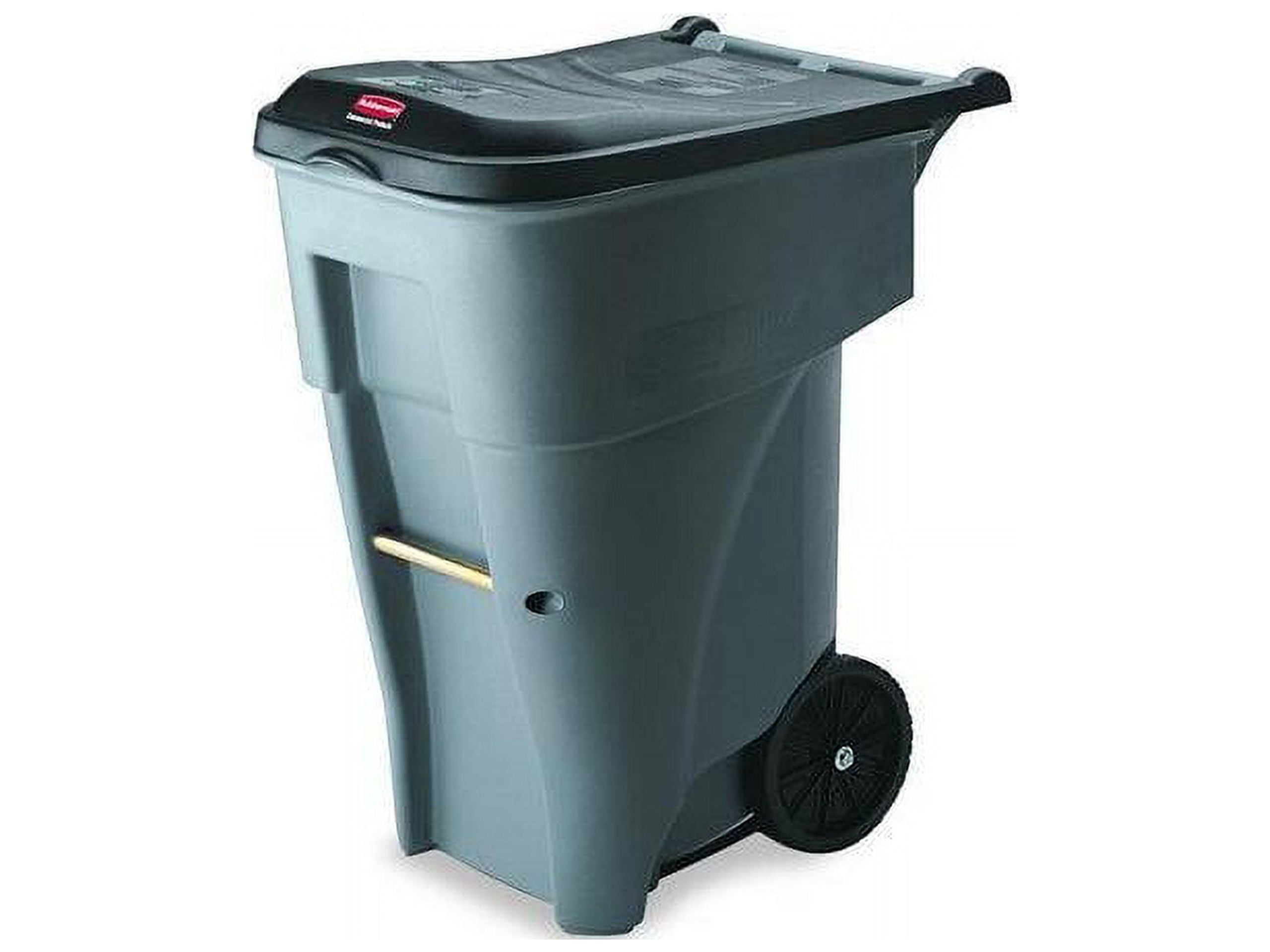 Rubbermaid Commercial Brute Rollout Heavy-Duty Waste Container Square ...