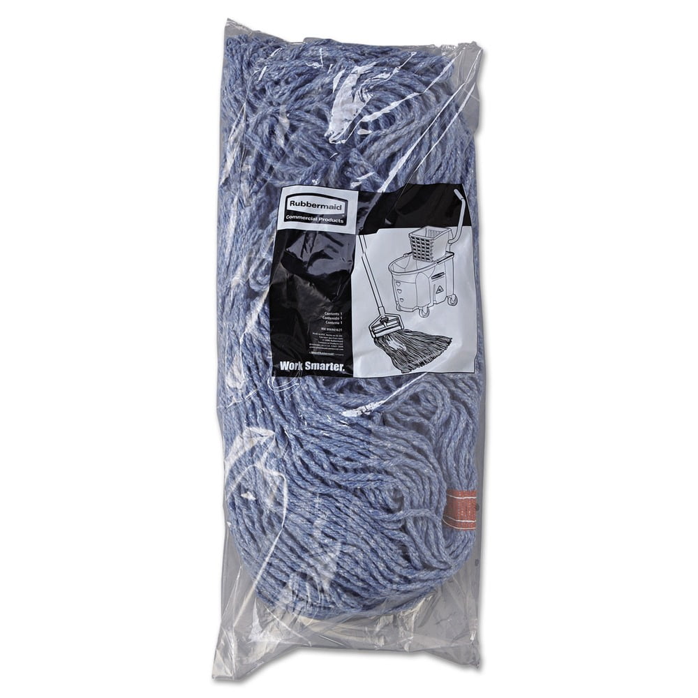 Rubbermaid Commercial Cotton/Synthetic Cut-End Blend Mop Head 24oz 1 ...