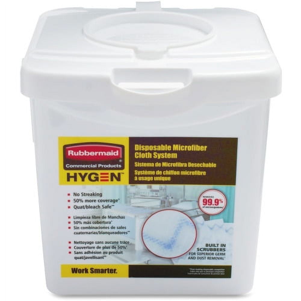 Rubbermaid Commercial Disposable Cloth System Container 4 / Carton ...