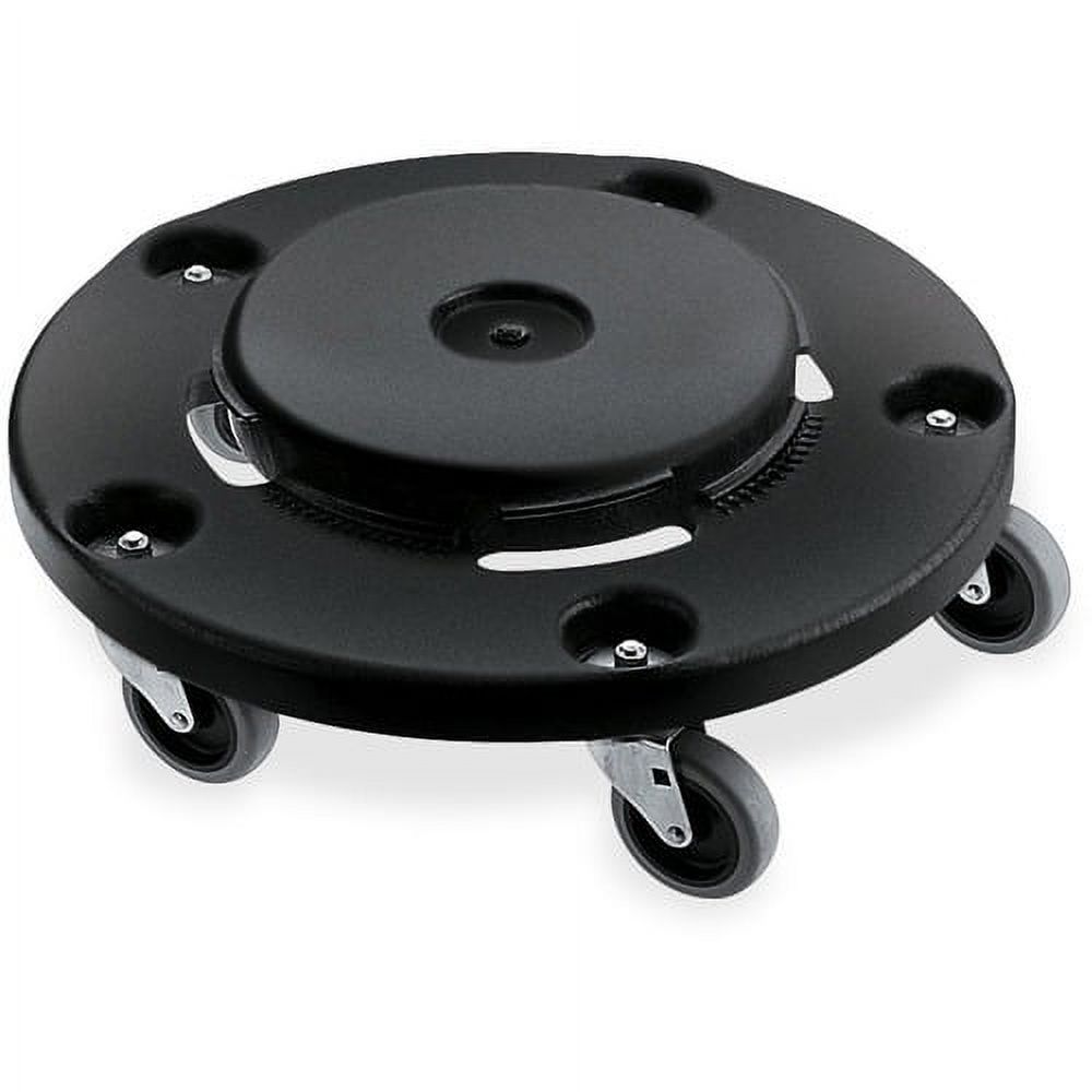 Rubbermaid Commercial Easy Twist Round Dolly 350 lb Capacity - 5 ...