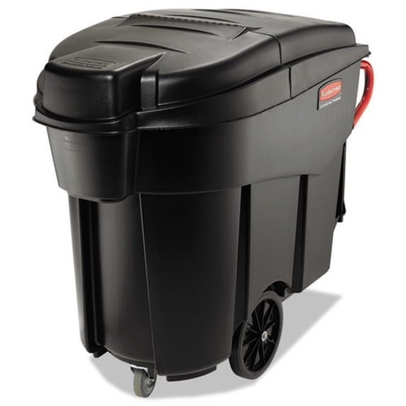 Rubbermaid Mega Mobile Waste Collector (FG9W7300BLA) - Walmart.com