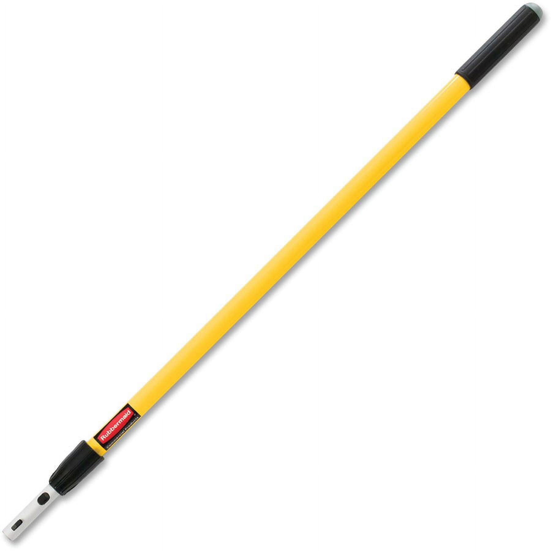 Rubbermaid Commercial Hygen Quick Connect Handle - 72" Length - Yellow ...