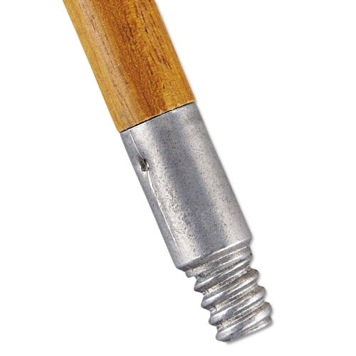 Rubbermaid Commercial Lacquered-Wood Threaded-Tip Broom/Sweep Handle, 0 ...