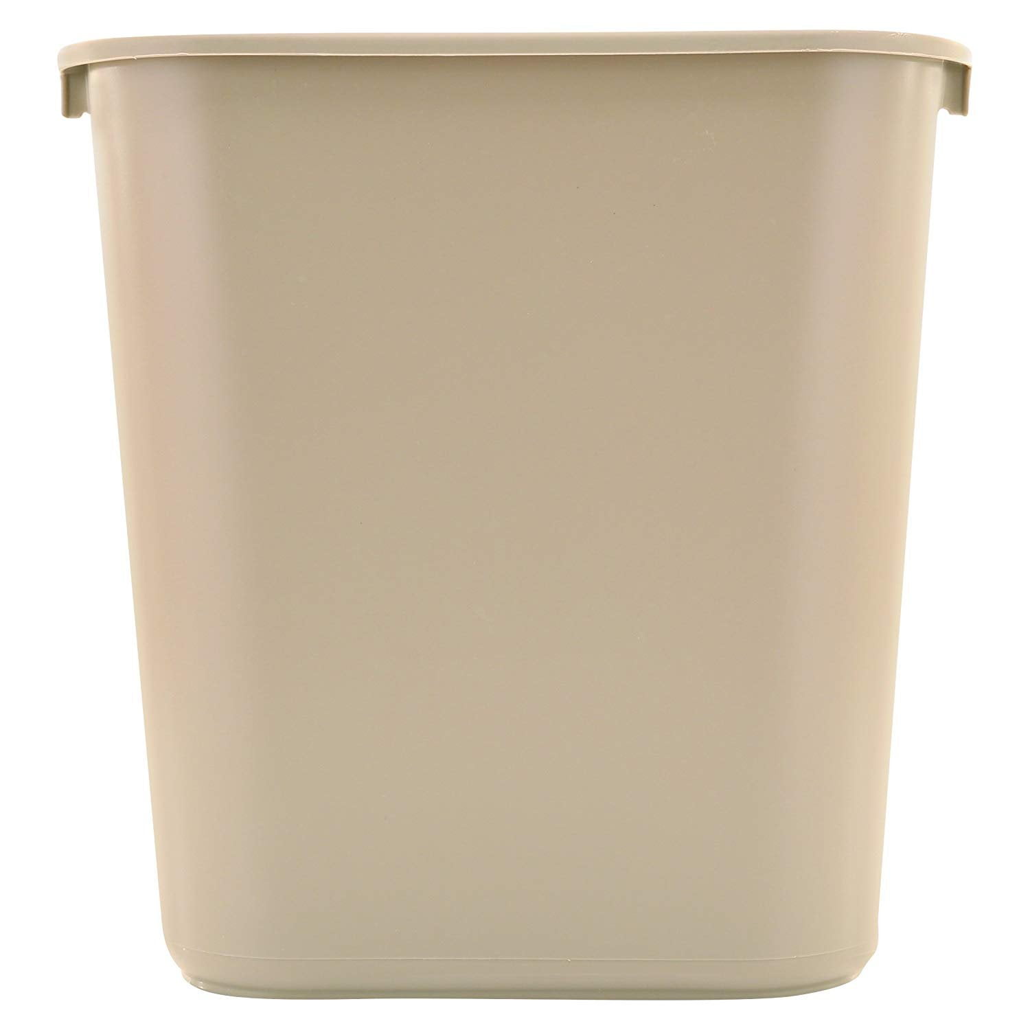 Rubbermaid Commercial Plastic 7-Gallon Trash Can, Beige - Walmart.com
