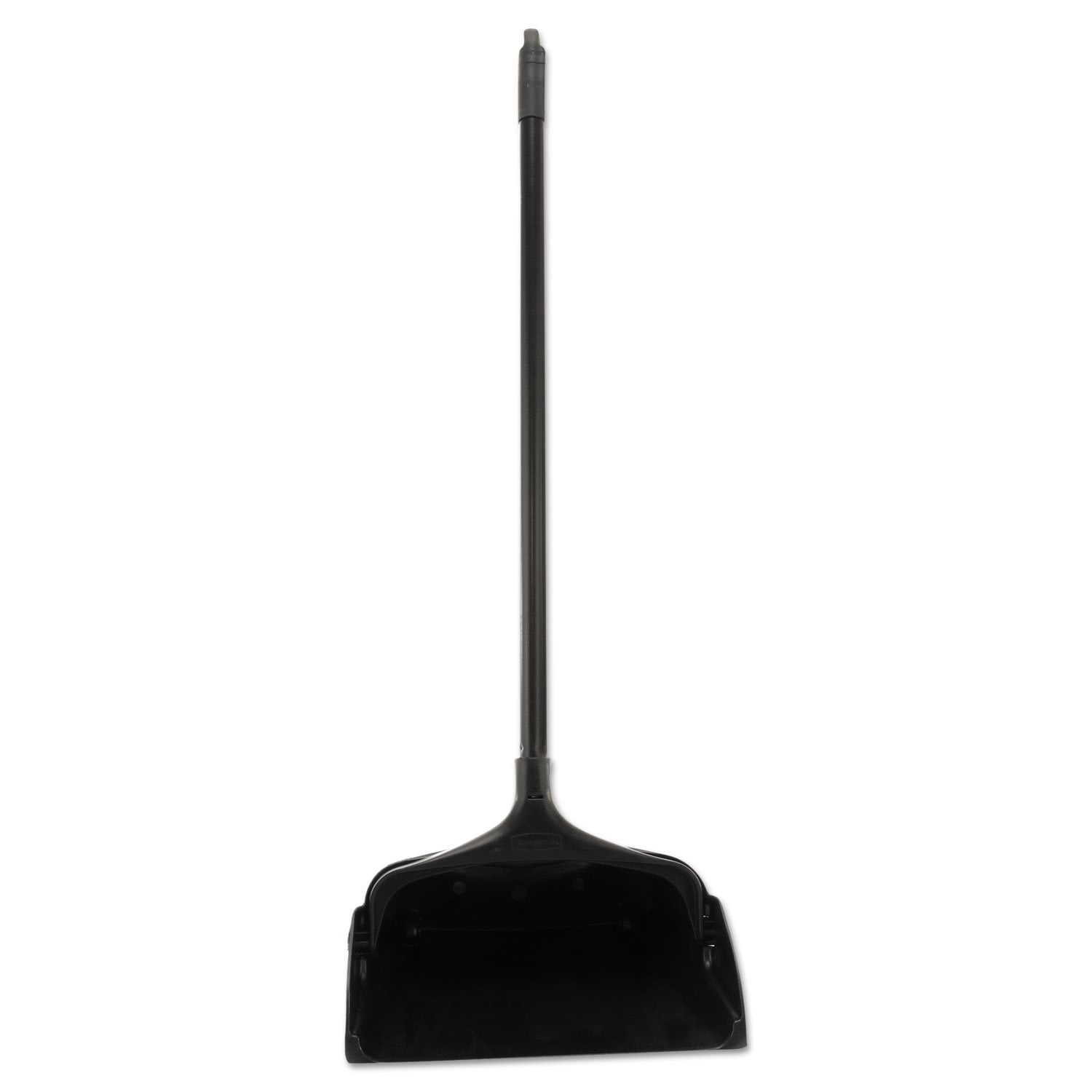 Rubbermaid Commercial Products Dustpan with Long Handle, Plastic, Black ...