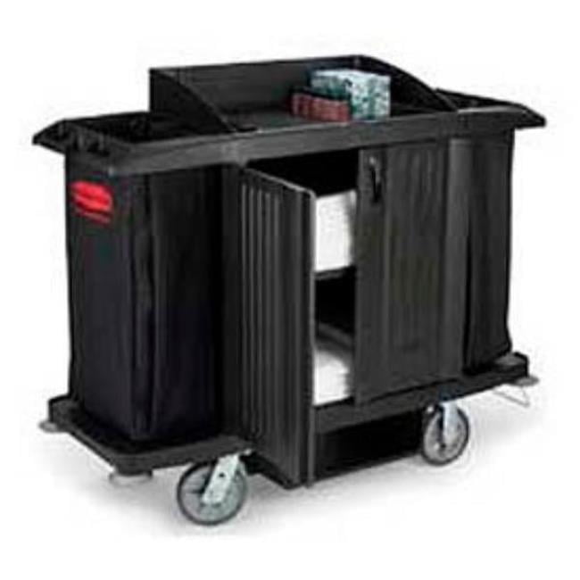 Rubbermaid Commercial Products Full Size Housekeeping Cart with Doors ...