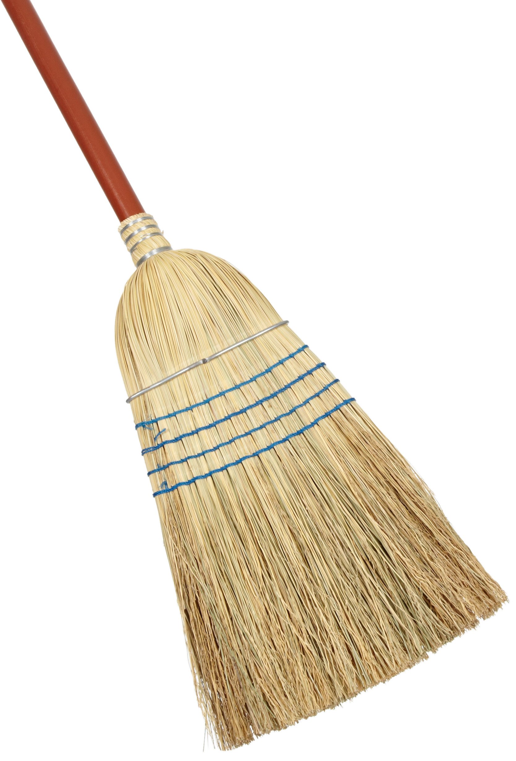 Rubbermaid Commercial Products Heavy-Duty Corn Broom, 1 1/8-Inch Wood ...